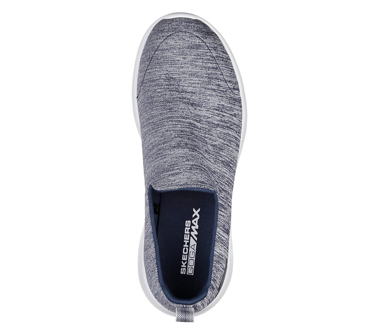 Skechers Navy/White Go Walk Max Mens Slip On Shoes - Style ID: 54611 ...