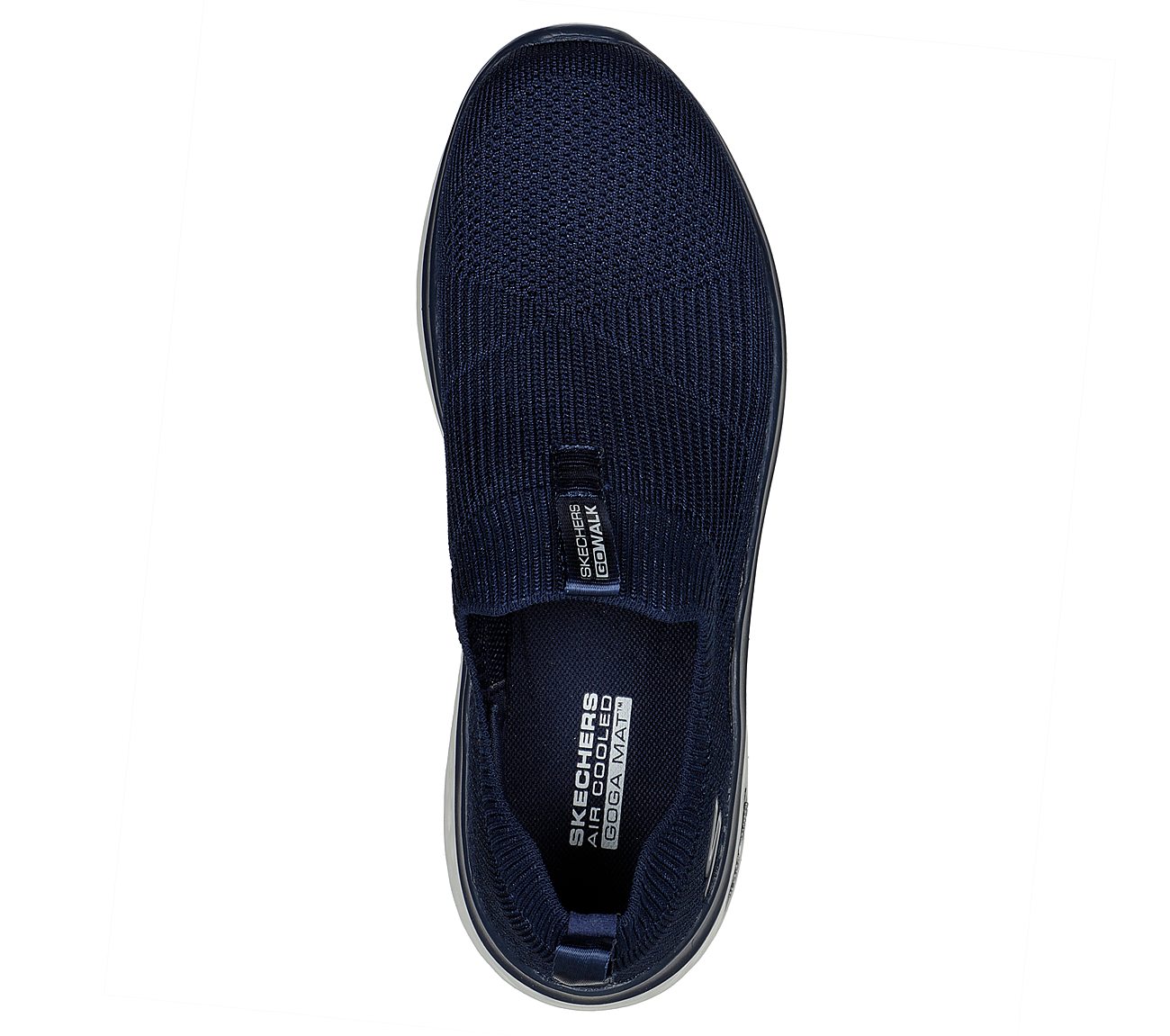 Skechers Navy Go Walk Hyper Burst Moon Hor Walking Shoes For Women ...