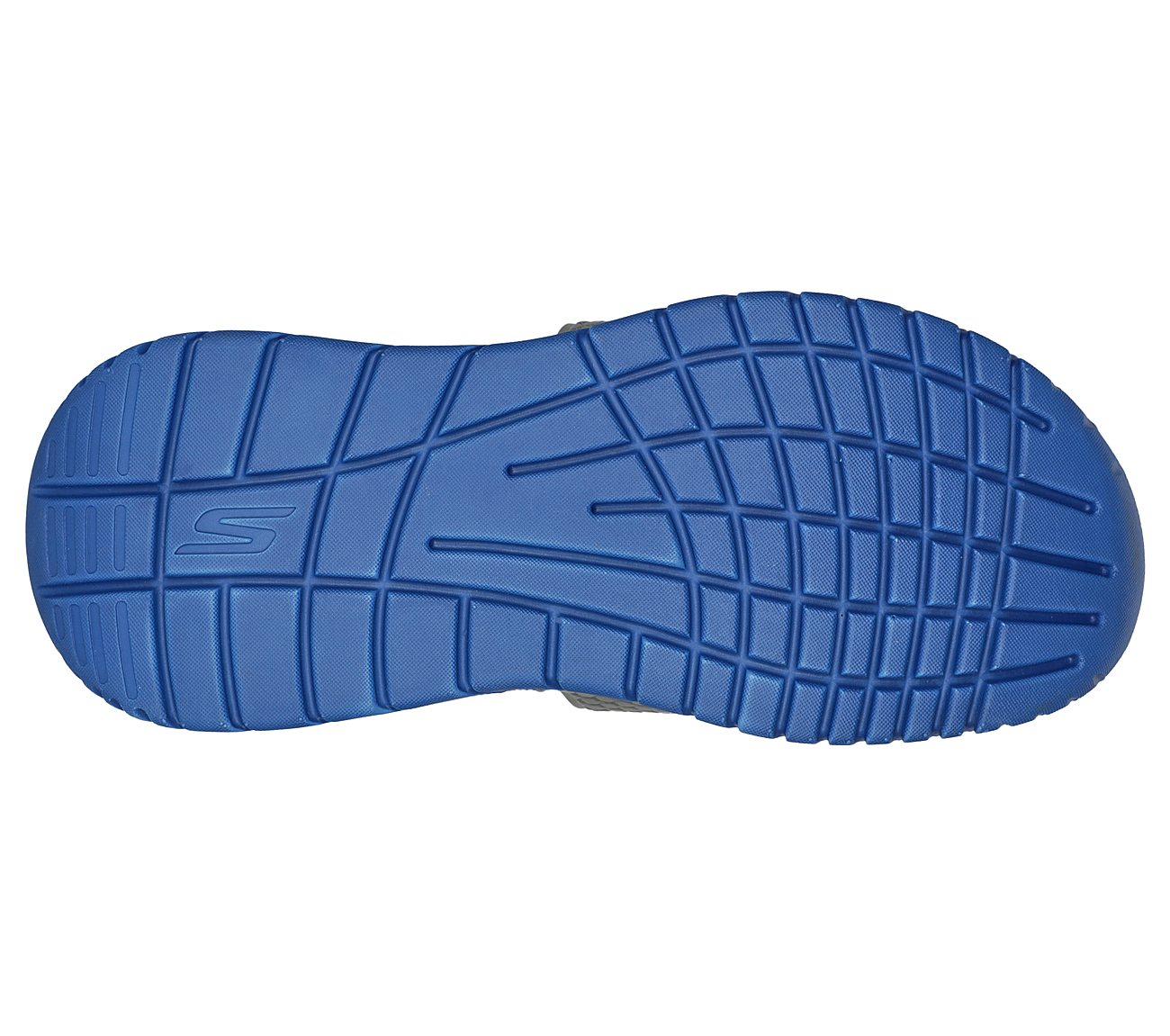 Skechers Charcoal/Blue Go Recover Sandal Mens Walking Sandal - Style ID ...