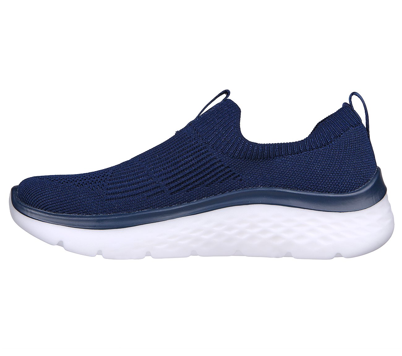 Skechers Navy Go Walk Hyper Burst Moon Hor Walking Shoes For Women ...