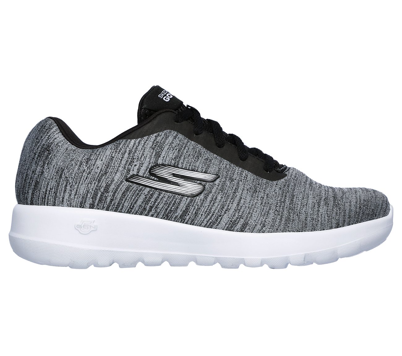 Skechers Black/White Go Walk Joy Lace Up Shoes For Women - Style ID ...