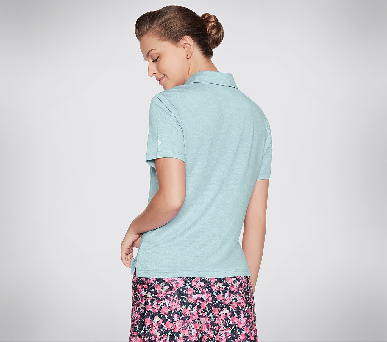 Skechers polo shirt green store
