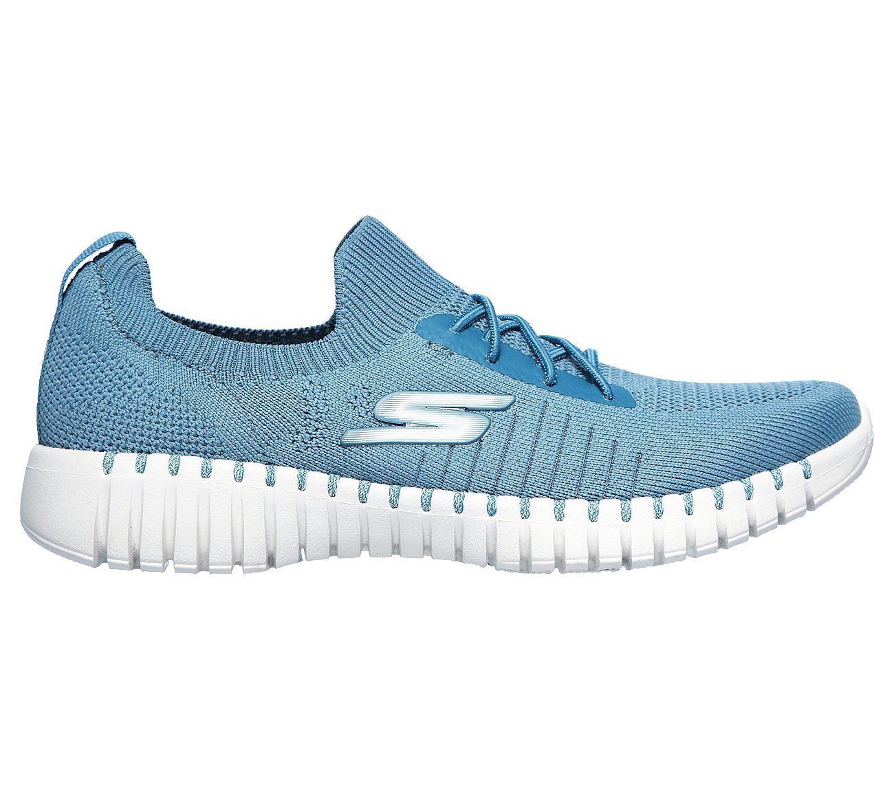 Skechers Blue Go Walk Smart Scholar Womens Walking Shoes - Style ID ...